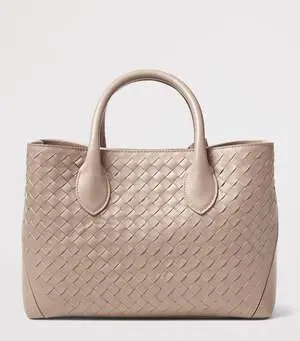 ASPINAL OF LONDON Midi Leather London Tote Bag - Neutral