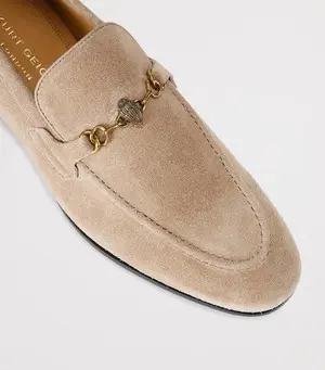 Kurt Geiger Suede Alton Loafers - Brown