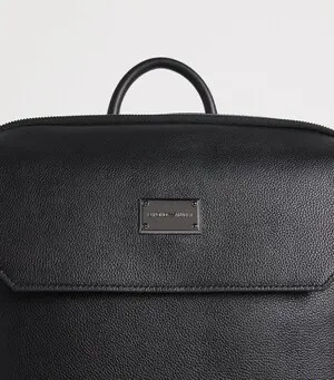 Emporio Armani Leather Backpack