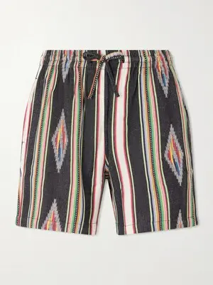 KARDO Olbia Straight-leg Cotton Shorts - Multi