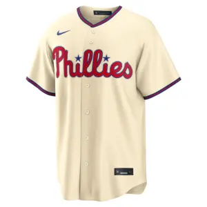 Nike Philadelphia Phillies Mlb Replica Jersey - Brown