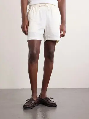 KARDO Olbia Straight-leg Cotton Drawstring Shorts