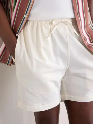 KARDO Olbia Straight-leg Cotton Drawstring Shorts