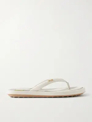 TOD'S Leather Flip Flops