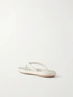TOD'S Leather Flip Flops