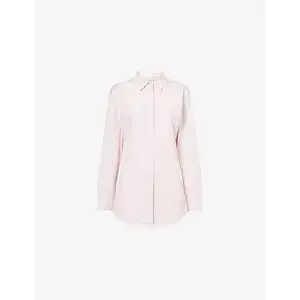 Gabriela Hearst Curved Hem Shirts For Women