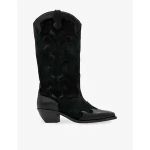 ALLSAINTS Dolly Western Boots - Black