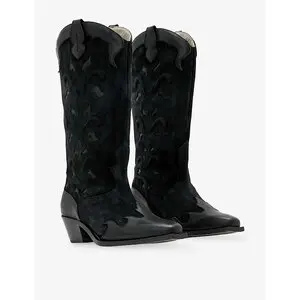 ALLSAINTS Dolly Western Boots - Black