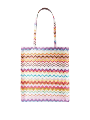 Missoni Striped Lurex Tote - Multi