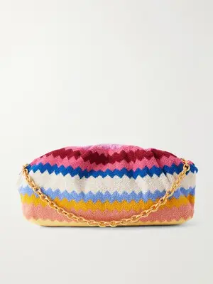 Missoni Gold Tone Clutches For Women