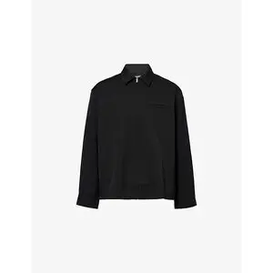 Jacquemus Wool Zip-up Jacket - Black