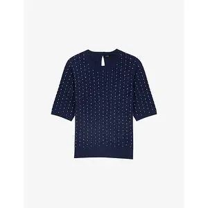 Maje Round Neck Sweaters For Women