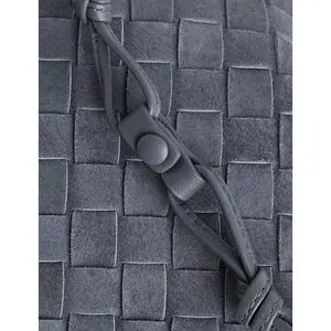 Bottega Veneta Suede Shoulder Bag - Cloudy Indigo