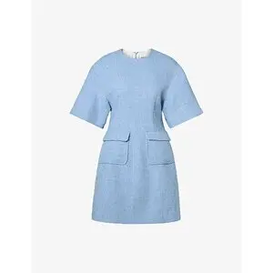 MALINA Rayna Boucle Mini Dress