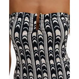 MALINA Abstract-print Swimsuit