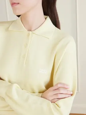 Loewe Cashmere And Silk-blend Polo Shirt