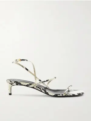 Khaite Mid Heel Sandals For Women
