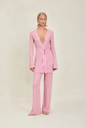 Devon Windsor Gavi Knit Pant - Metallic