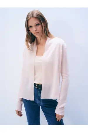 White + Warren Cropped Cardigans For Women