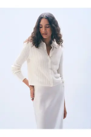 White + Warren Long Sleeve Tops