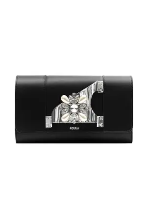 Perrin Leiffel Bijoux Glove Clutch - Black