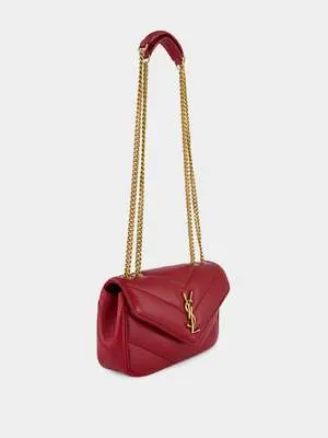 Saint Laurent Loulou Mini Bag - Red