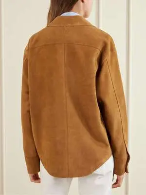 AMI Paris Suede Overshirt