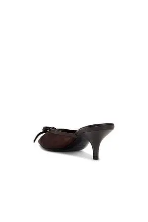 Miu Miu Mesh Mule Pump - Moro
