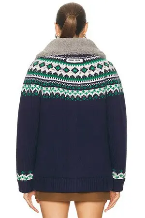 Miu Miu Wool Fairisle Sweater