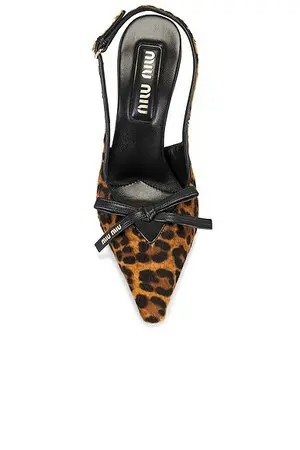 Miu Miu St. Leopardo 105 Modellerie Pump