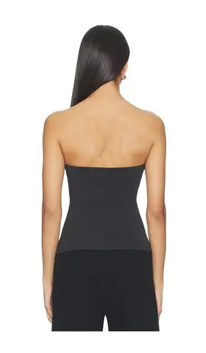 SKIMS Cotton Jersey Tube Top - Soot