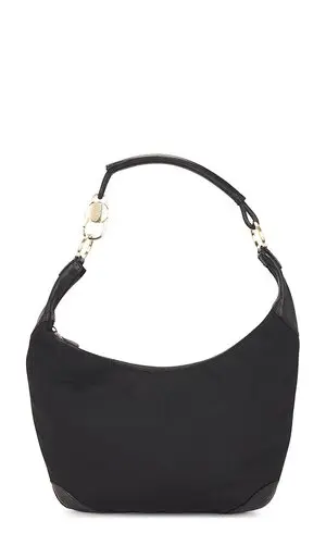 Undefined Gucci Clasp Hobo Bag - Black
