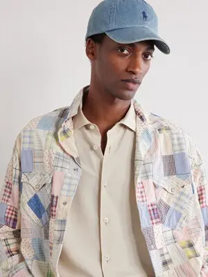Polo Ralph Lauren Logo-embroidered Denim Baseball Cap - Blue