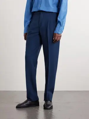 Rubinacci Straight-leg Linen Trousers