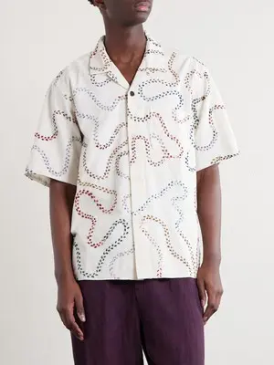 KARDO Ronen Cotton Shirt - Neutrals