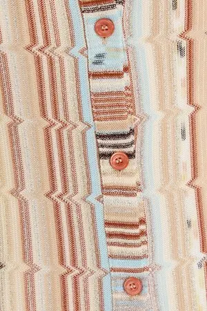 Missoni Metallic Crochet-knit Maxi Dress