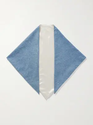 AGOLDE Maria Mcmanus Organic And Recycled Denim Scarf - Blue