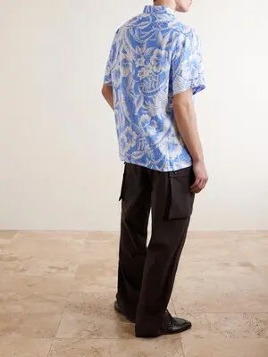 Polo Ralph Lauren Printed Linen Shirt
