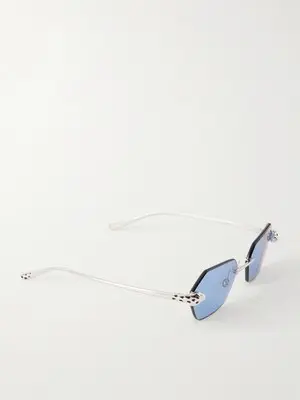 Cartier Panthère De Rimless Sunglasses