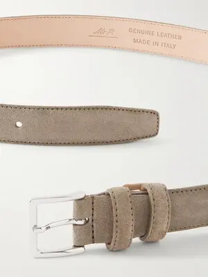 Mr P. Suede Belt - Gray