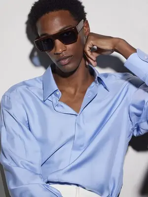 JACQUES MARIE MAGE Donat Square-frame Sunglasses