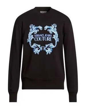 Versace Cotton Blend Sweatshirt - Black