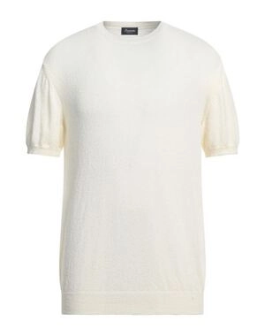 DRUMOHR Knitted Crewneck Top Ivory