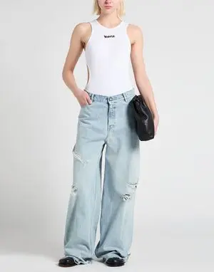 GOLDEN GOOSE Cotton Wide-leg Jeans
