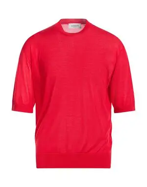 LANEUS Lyocell Knit Top - Red