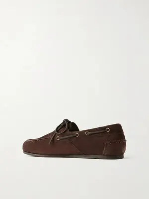 SEBAGO Owen Suede Boat Shoes - Brown