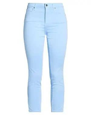 Armani Exchange Sky Cotton Stretch Skinny Cropped Pants