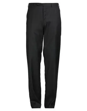Canali Black Wash Pants For Men