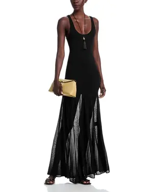 TOTEME Evening Tank Dress - Black