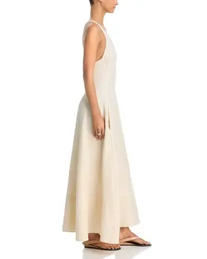 TOTEME Sculpted Cotton Maxi Dress